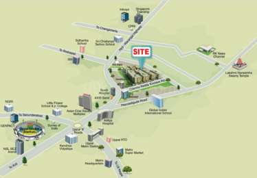 Sri Sai Hari Hara Estates Builders Hariharas Sri Sai Anandamai Map ...