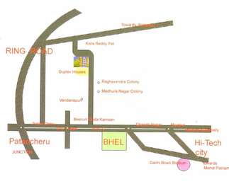 Sri Sai Ram Constructions Builders Sri Sai Ram Residency Miyapur Map ...