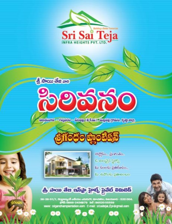 Sri Sai Teja Infra Heights Sri Gandham Plantation Photos Gannavaram Vijayawada Pictures