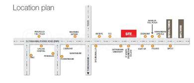 Sri Sreenivasa Builders Sri Sreenivasa Crescent Heights Map ...
