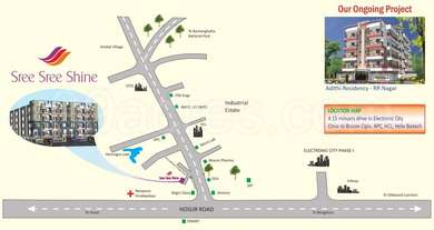 Sri Sri Builders Sree Sree Shine Map - Bommasandra, Bangalore South ...