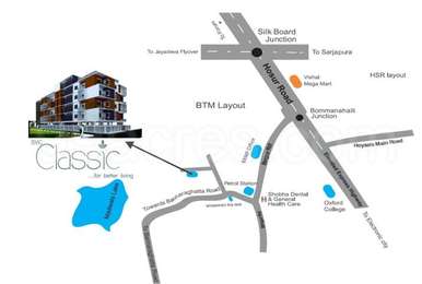 Sri Vishnu Constructions SVC Classic Map - Bommanahalli, Bangalore ...