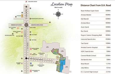 Srijan Realty Srijan Star Swapno Puron Map - Amtala, South 24 Parganas ...