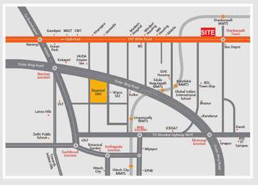 SRGV Ventures and SSM Developers SRGV Nature Homes Map - Shankarpally ...