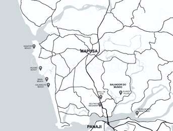 Sriyan Developers Goa Sriyan Elanza Map - Salvador do Mundo, North Goa ...