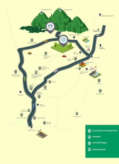 Srk Gardens Builders SRK The Earth Map - Doddaballapur, Bangalore North ...