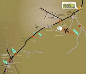 SRR Homes SRR Preserve Map - Devanahalli Int. Airport, Bangalore North ...