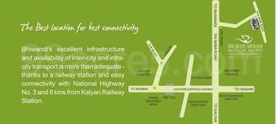 Srushti Group Srushti Siddhi Mangal Murti Complex Map - Bhiwandi, Thane Location Map
