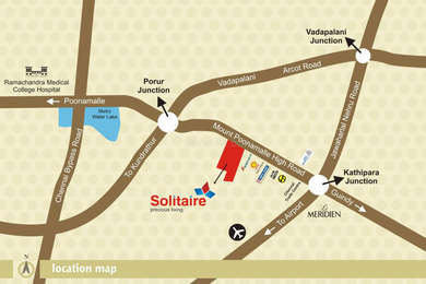 S And S Foundation Builders S and S Solitaire Map - Porur, Chennai ...