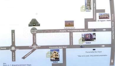 SS Square Property Developers SS Square Suba Map - Bakthavathsalam ...