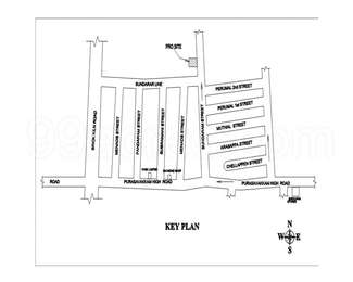 SSB Builders SSB Srinvasan Map - Purasaiwakkam, Chennai Location Map