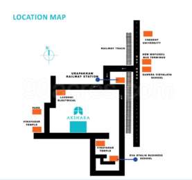 SSV Construction SSV Akshara Map - Urapakkam, Chennai Location Map