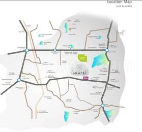 SSVR Builders SSVR Laurel Map - Varthur, Bangalore Location Map