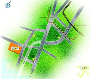 Starlite Group Starlite Sunny Seasons Map - Garia, Kolkata Location Map