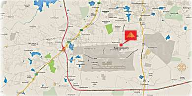 STBL Projects STBL Maadhava Gardens Map - Mamidipally, Shamshabad ...