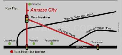 Stepstone Promoters Stepstone Srinivasa Palms Map - Thirumazhisai ...