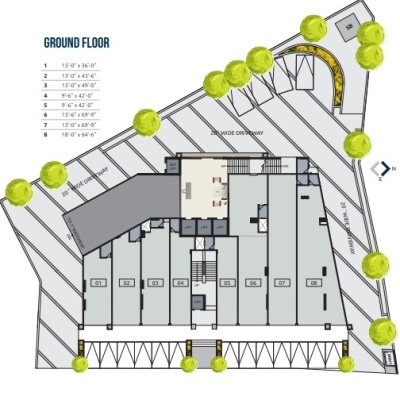 Bare shell Office Space in Akshar Square Bodakdev Ahmedabad West - 2119 ...