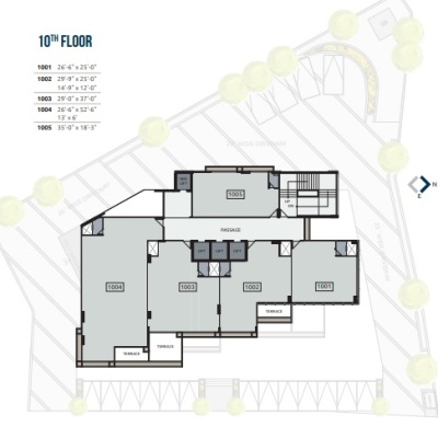 Bare shell Office Space in Akshar Square Bodakdev Ahmedabad West - 2119 ...