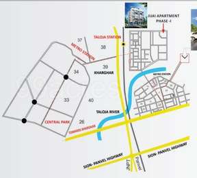 Shubham Builders Mumbai Shubham Jijai Complex Map - Taloja, Navi Mumbai ...