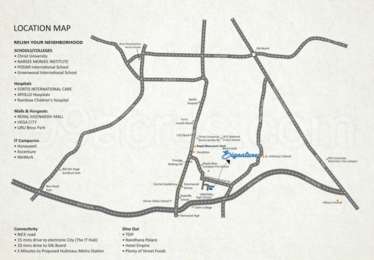 Subhsantosh Group Subhsan Shyam Signature Map - Hulimavu, Bangalore ...