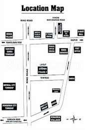 Success Infra Estate Success Infra Shantivan phase 1 Map - Hingna ...