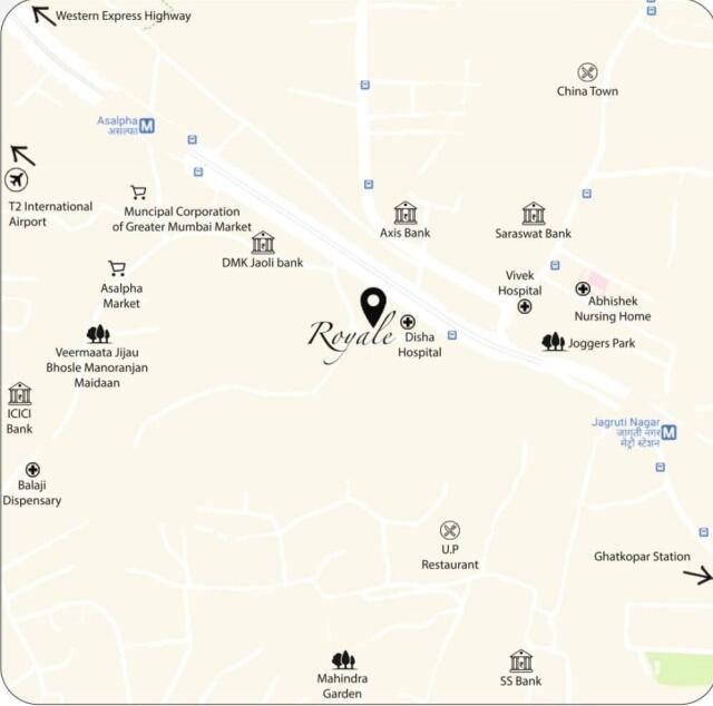 O and S Royale Asalpha, Mumbai | Price List & Brochure, Floor Plan ...