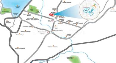 Sudarshan Builders Hyderabad Sudarshan Elite Map - Musheerabad ...