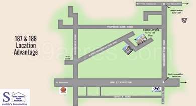 Sudhirs Foundation Sudhirs Orchid Map - Sholinganallur, Chennai ...