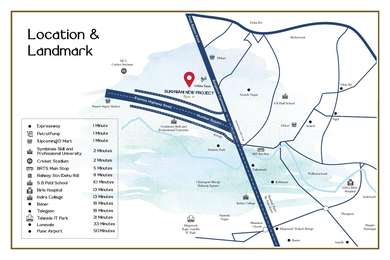 Sukhwani Chawla Developers Sukhwani Aspire Map - Kiwale, Pune Location Map