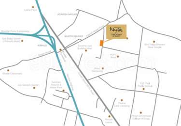 Ravi Ghanshyam Sukhwani and Jethani Group RGS Sukhwani Nysa Map - Ravet ...