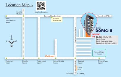 Sukiti Builder Sukiti The Doric 2 Map - Sambhaji Nagar, Nagpur Location Map