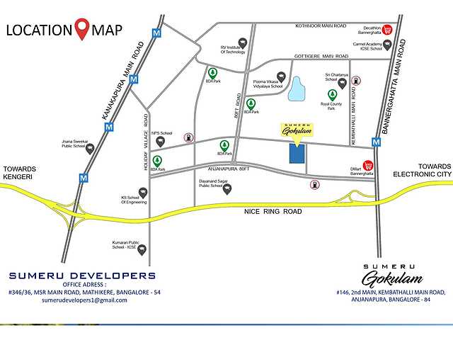 Sumeru Developers Bengaluru Sumeru gokulam Photos - 9th Phase JP Nagar ...