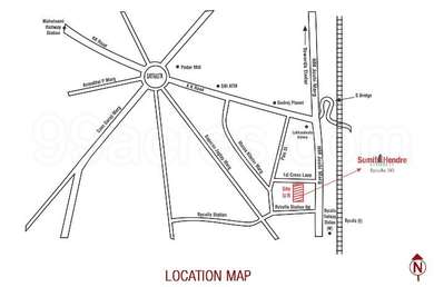 Sumit Woods Sumit Hendre Mansion Map - Byculla West, Mumbai Harbour ...