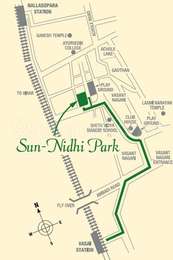 Sun Realty and Hospitality and Pyramid Developers Sun Nidhi Park Map ...