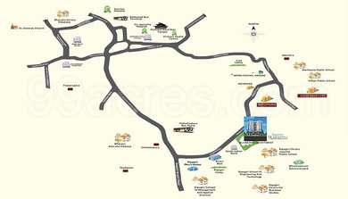 Sunpaul Properties Sunpaul Dezira Blueberry Map - Kakkanad, Kochi ...