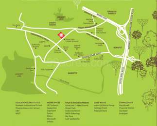 Sunshine Infra Hyderabad Sunshine Ecopolis Map - Kokapet, Hyderabad ...