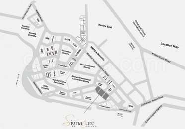 Sunteck Realty Sunteck Signature Island Map - Bandra Kurla Complex ...