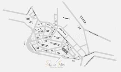 Sunteck Realty Signia Isles Map - Bandra Kurla Complex, Mumbai Location Map