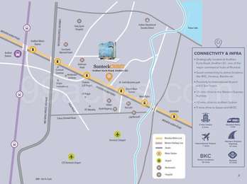 Sunteck Realty Sunteck Crest Map - Andheri Kurla Road, Mumbai Andheri ...