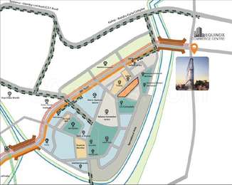 SAHRISH CONSTRUCTIONS PRIVATE LIMITED Sahrish Sunteck BKC51 Map ...
