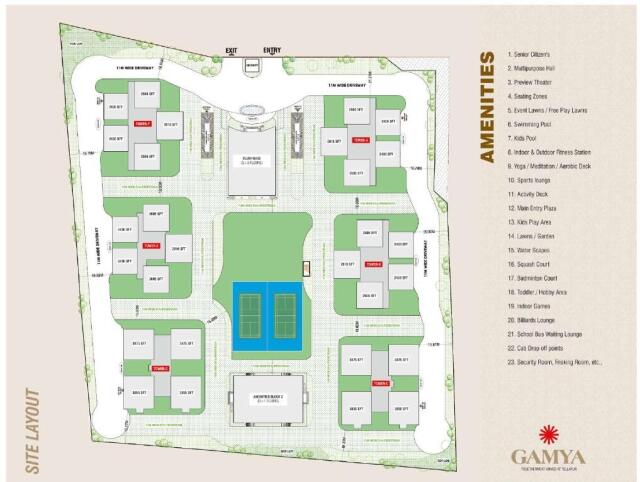 Supadha Gamya Tellapur, Hyderabad | Price List & Brochure, Floor Plan ...
