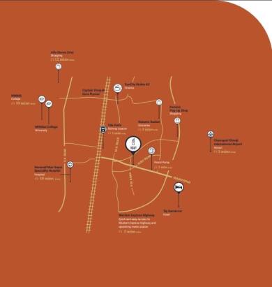 Suparshwa Developers Suparshwa Trinity Map - Vile Parle East, Mumbai ...