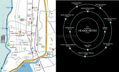 Supreme Universal Builders Supreme Headquarter Bandra Map - West ...