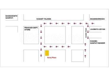 Suraj Builders Pune Suraj Plaza Map - Budhwar Peth, Pune Central ...