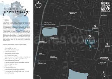 Suraksha Group Suraksha Tranquil Gardens Map - Hulimavu, Bangalore ...