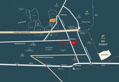 Surbhi Sakshi Developers Surbhi Sakshi Homes Map - Bijwasan, Dwarka ...