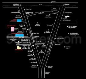 Surya Developers Bangalore Surya Siri Enclave Map - Rajankunte ...