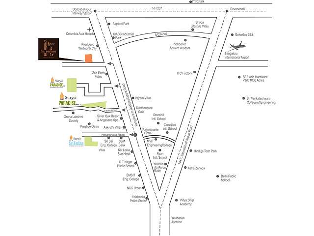 Surya Paradise Phase 2 Bangalore North, Yelahanka Resale Price List ...