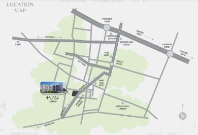 Suryawanshi Constructions Sangli Suryawanshi Palash Map - Vishrambag ...