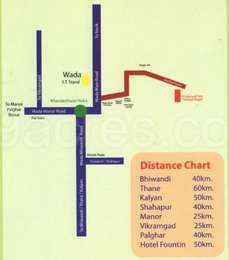 SP Creations SP Sharad Nagar Map - Wada, Mumbai Beyond Thane Location Map